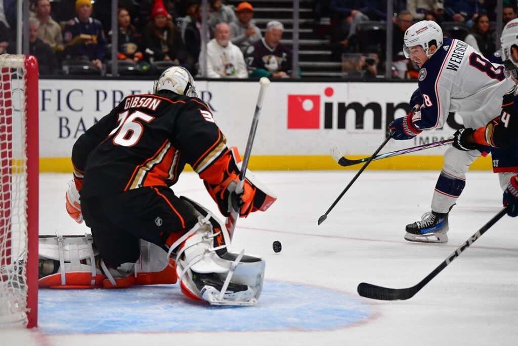 Blue Jackets blow lead, recover to dump Ducks - Field Level Media ...