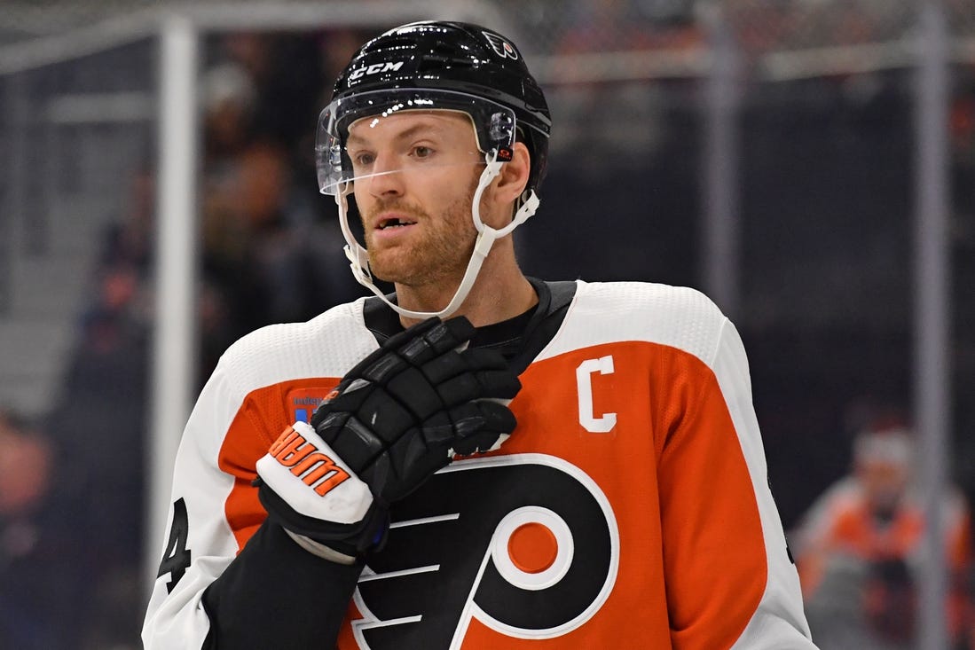 Flyers captain Sean Couturier a healthy scratch vs. Leafs - Field Level ...