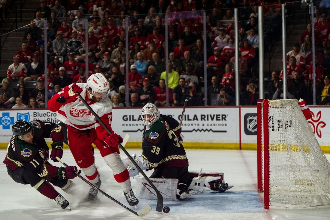 Connor Ingram gets another shutout as Coyotes thump Wings - Field Level ...