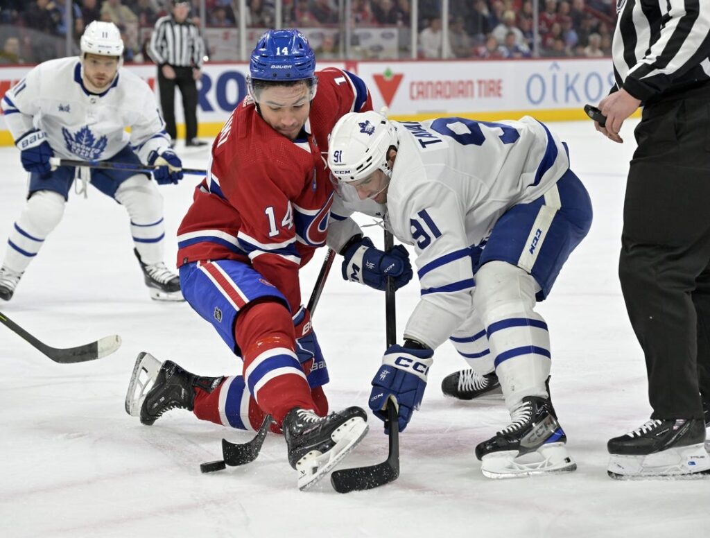 Leafs edge Habs after back-and-forth affair - Field Level Media ...