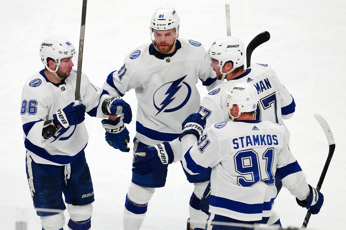 Nikita Kucherov, Lightning look to stay hot vs. lowly Sharks - Field ...