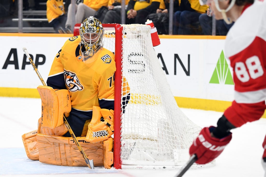 Predators look to extend point streak vs. Knights - Field Level Media ...