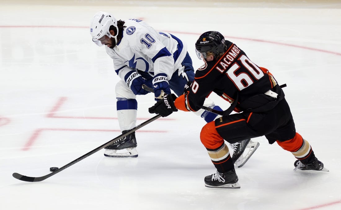 NHL roundup: Anthony Cirelli sends Lightning past Ducks in OT - Field ...