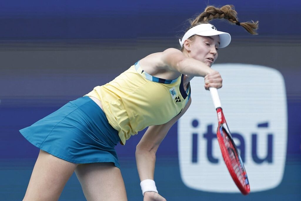 Elena Rybakina rallies past Victoria Azarenka to reach Miami final ...