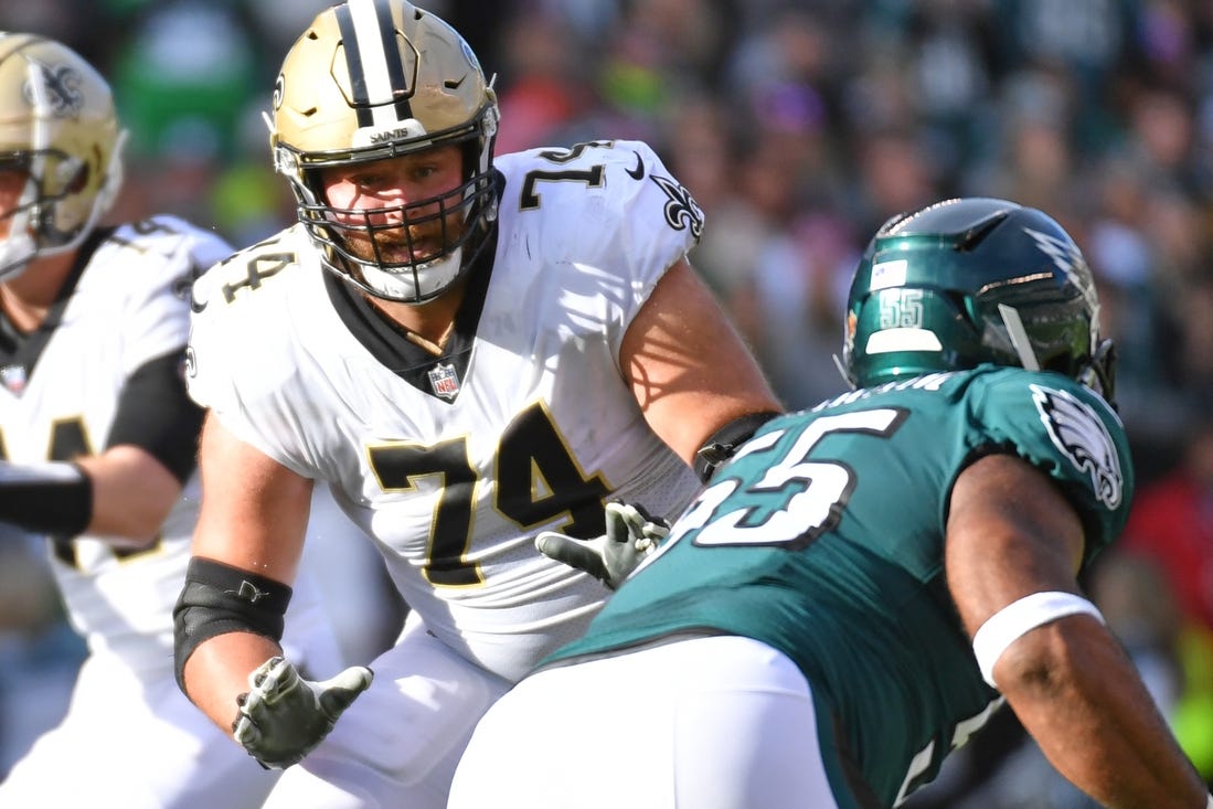 Saints OL James Hurst retires after 10 years in NFL - Field Level Media ...