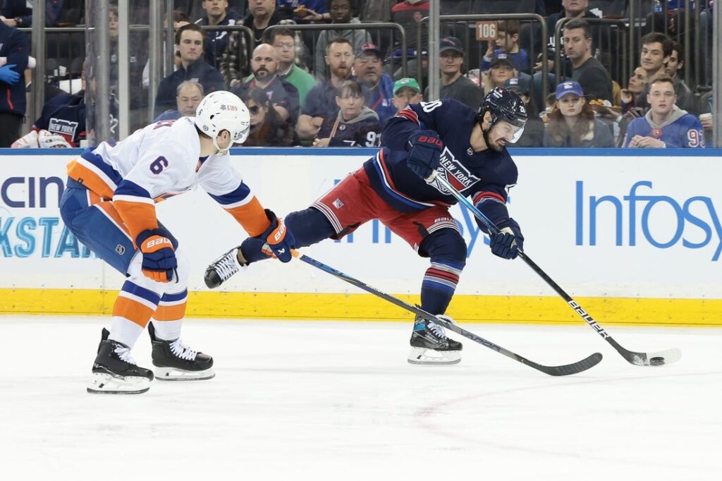 Isles hope to hang onto playoff spot vs. rival Rangers - Field Level ...