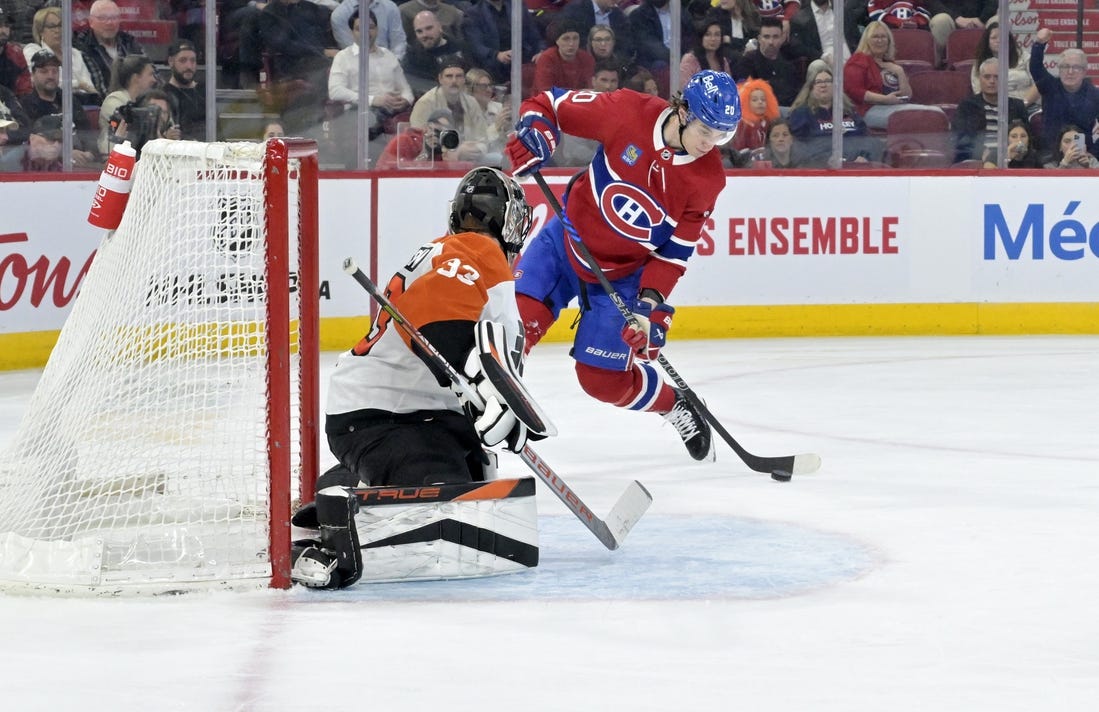 Juraj Slafkovsky (three goals), Canadiens demolish Flyers - Field Level ...