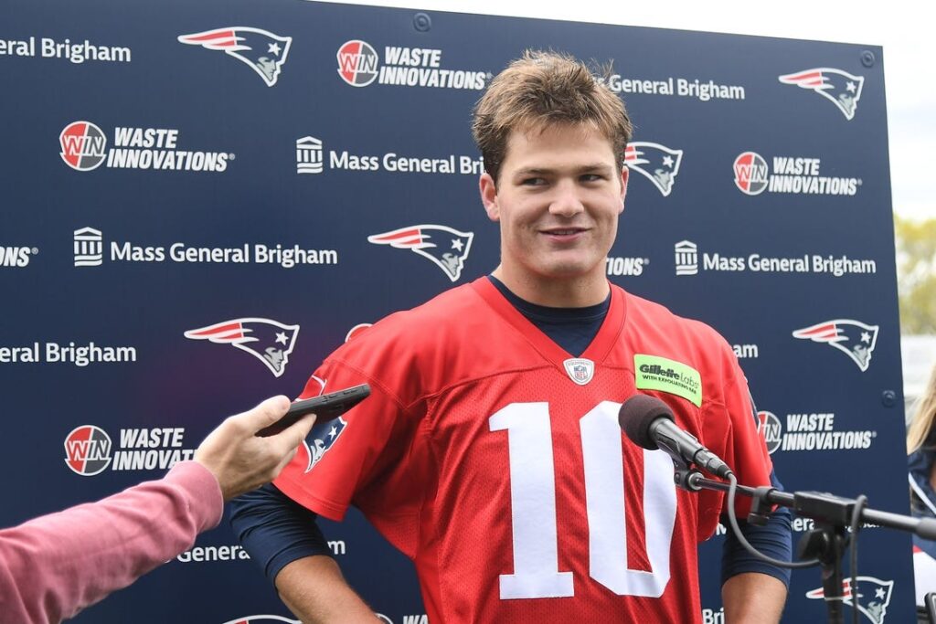Patriots sign first-round pick QB Drake Maye - Field Level Media - Professional sports content ...