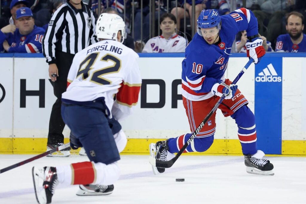 Sergei Bobrovsky, Panthers blank Rangers in Game 1 - Field Level Media ...