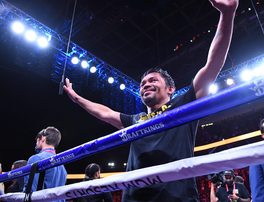 Report: Manny Pacquiao hinting at comeback attempt - Field Level Media ...