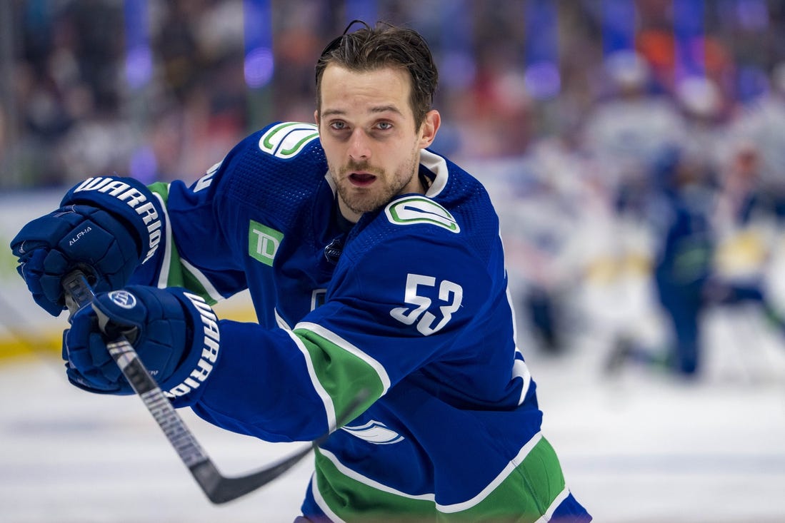Canucks agree to two-year extension with F Teddy Blueger - Field Level ...
