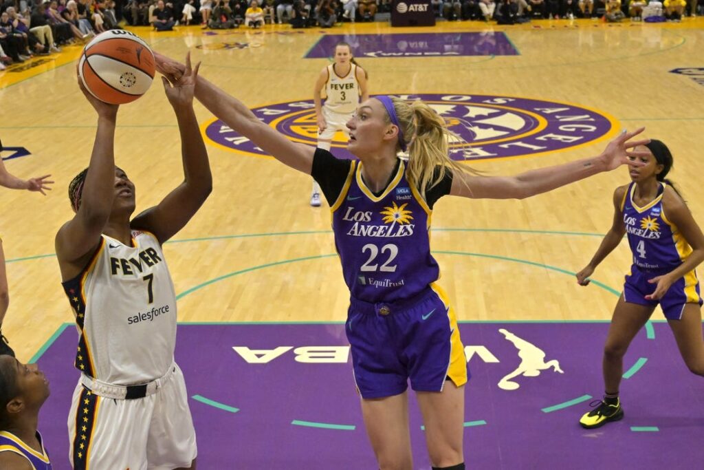 Sparks rookie Cameron Brink out with torn ACL - Field Level Media - Professional sports content ...
