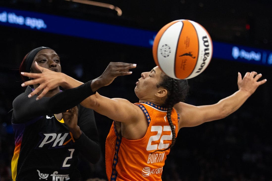Rachel Banham sets WNBA 3-point record as Sun pull away from Mercury ...