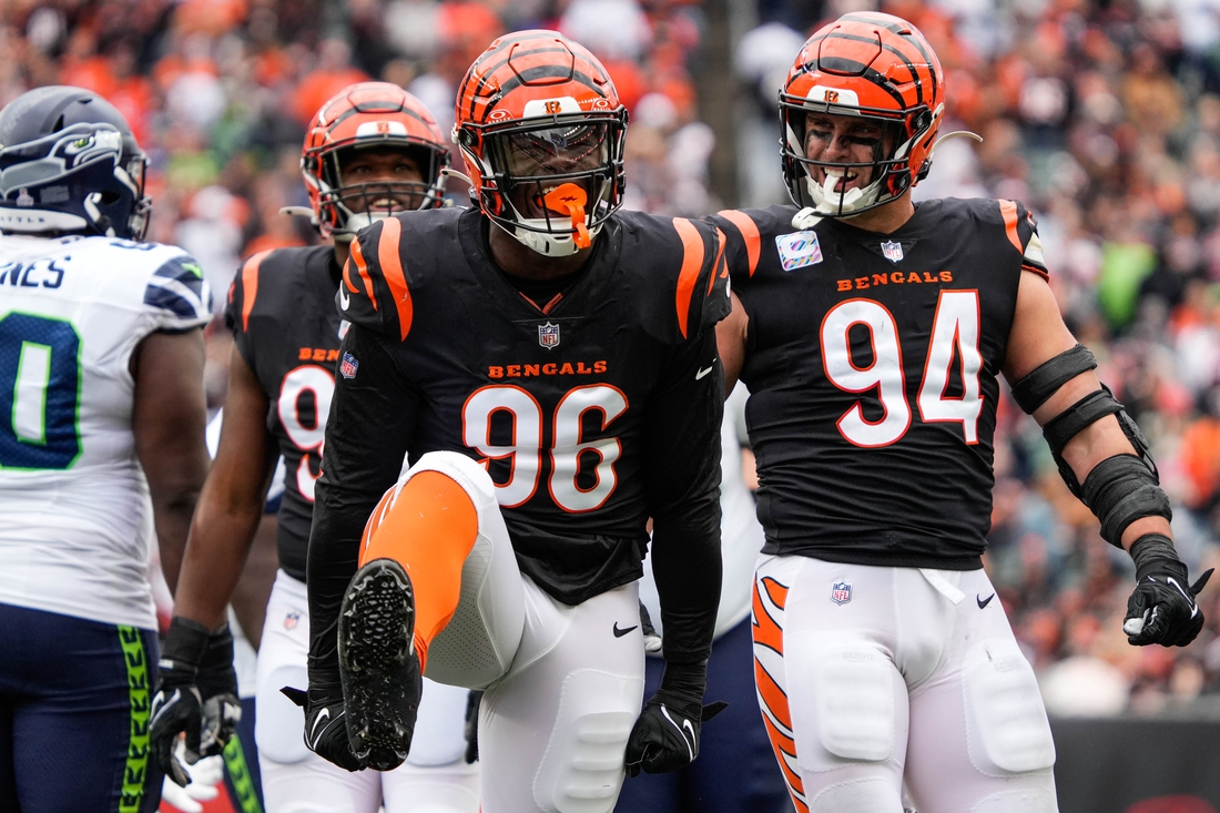 Bengals DE Cam Sample (Achilles) out for season - Field Level Media ...