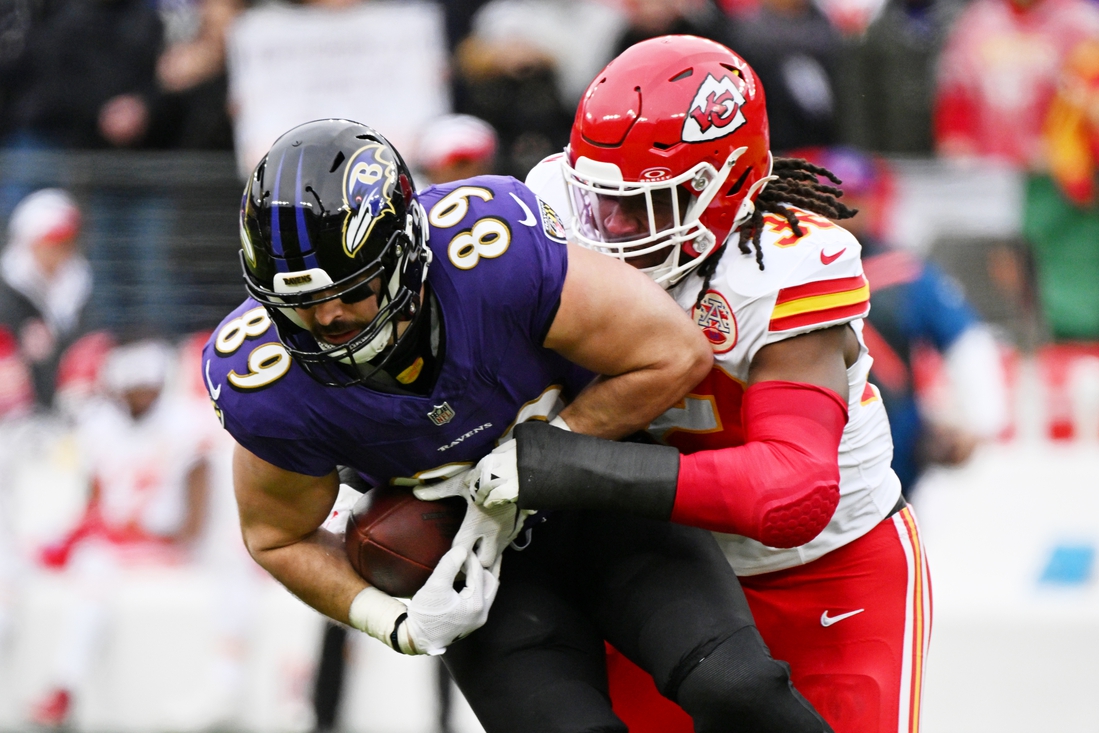Ravens TE Mark Andrews uninjured after car accident - Field Level Media ...