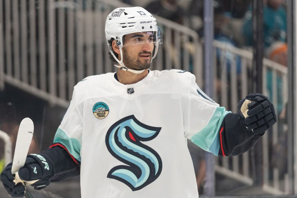 Kraken sign F Matty Beniers for seven years, nearly $50 million - Field ...