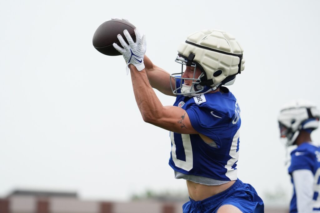 Giants WR/KR Gunner Oszewski to miss time, reportedly from groin injury ...
