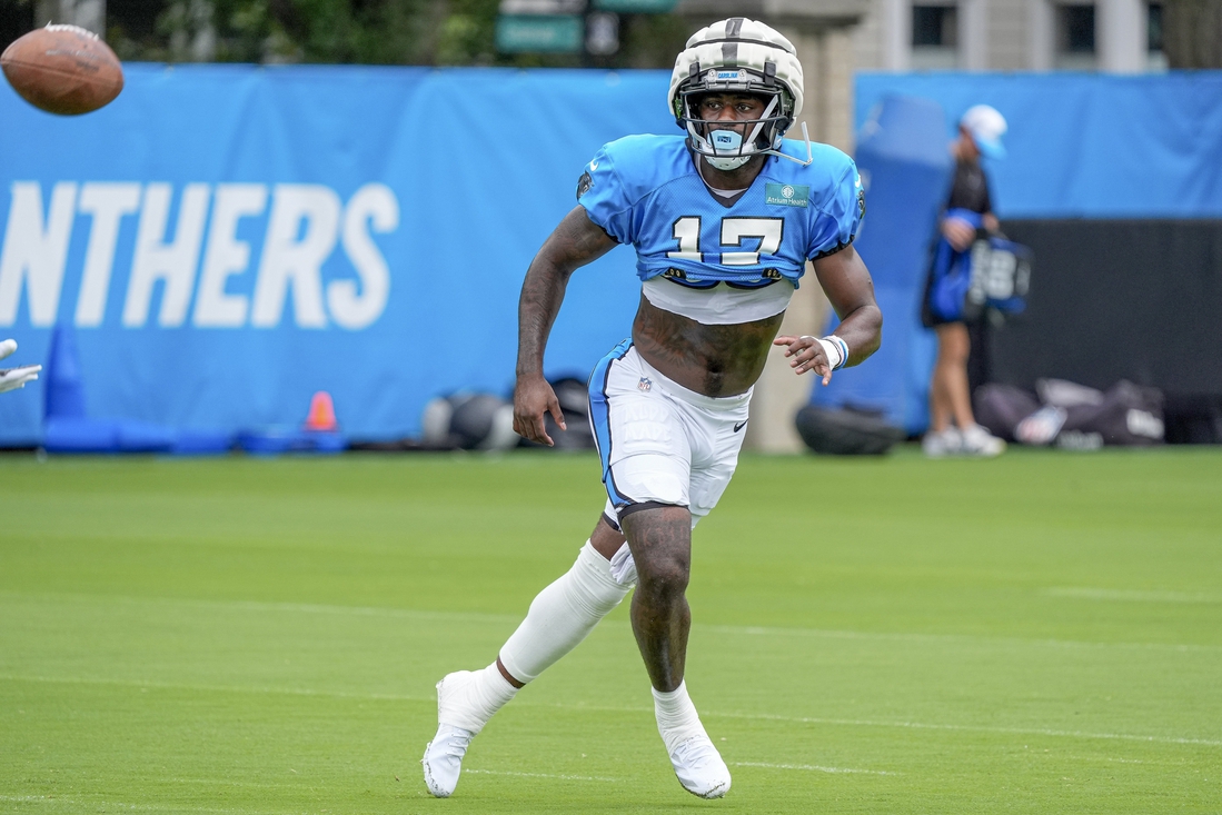 Panthers first-round draft pick Xavier Legette exits practice - Field Level Media - Professional ...