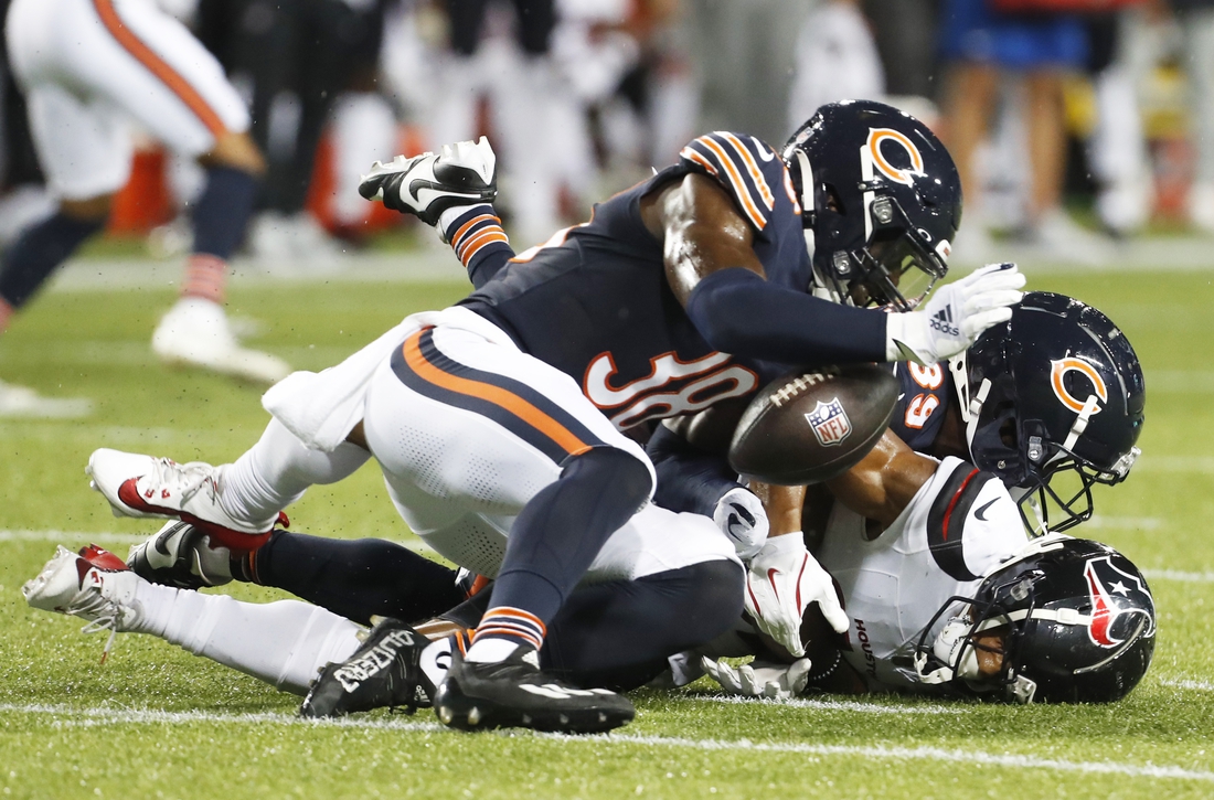 Bears S Douglas Coleman III leaves preseason game in ambulance - Field ...