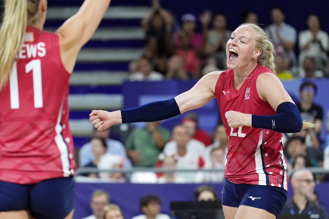 Kathryn Plummer, US spike Brazil to book return to volleyball final ...