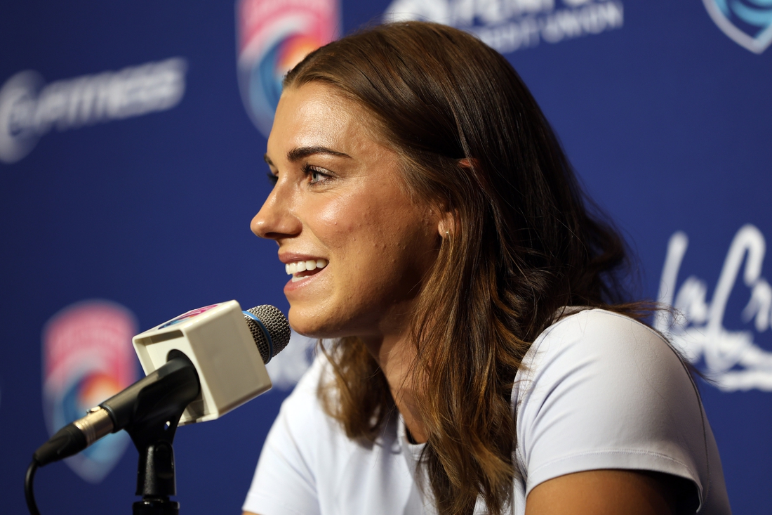 Alex Morgan reflects on achievements on, off pitch at retirement ...