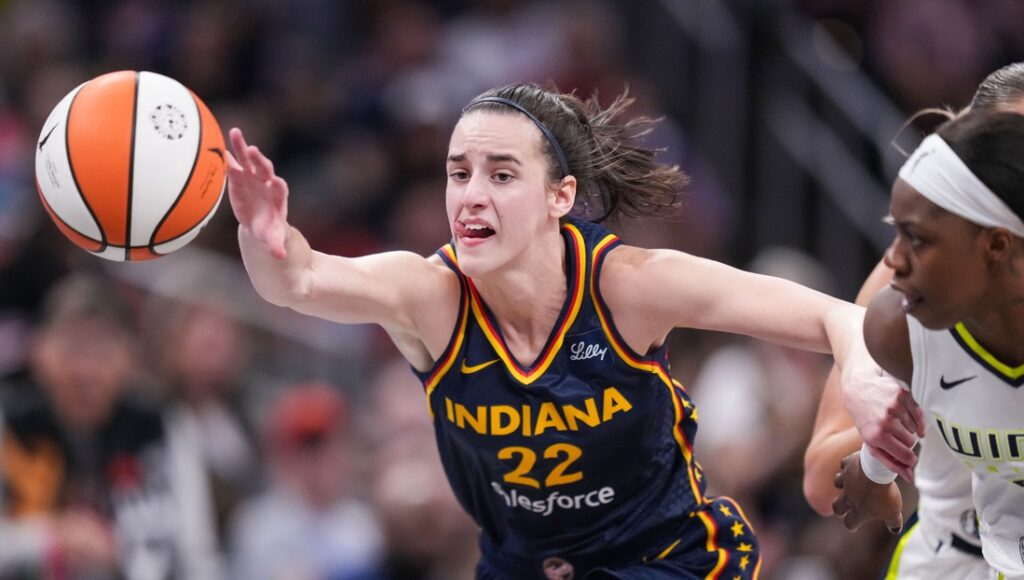 Caitlin Clark (35 points) sets rookie scoring mark; Fever edge Wings - Field Level Media ...
