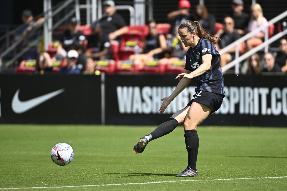 Spirit's Andi Sullivan out for season with torn ACL - Field Level Media ...