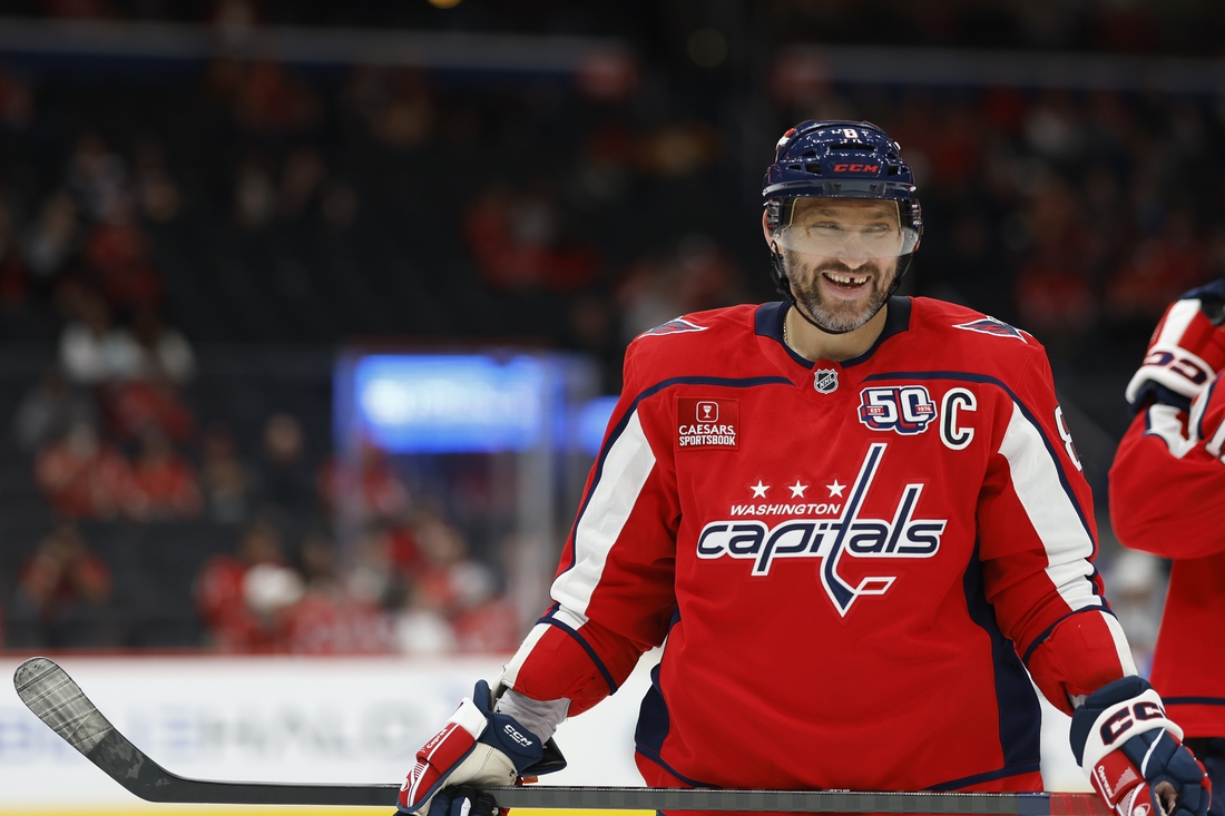Alex Ovechkin, Capitals welcome Devils to open 50th season - Field Level Media - Professional ...
