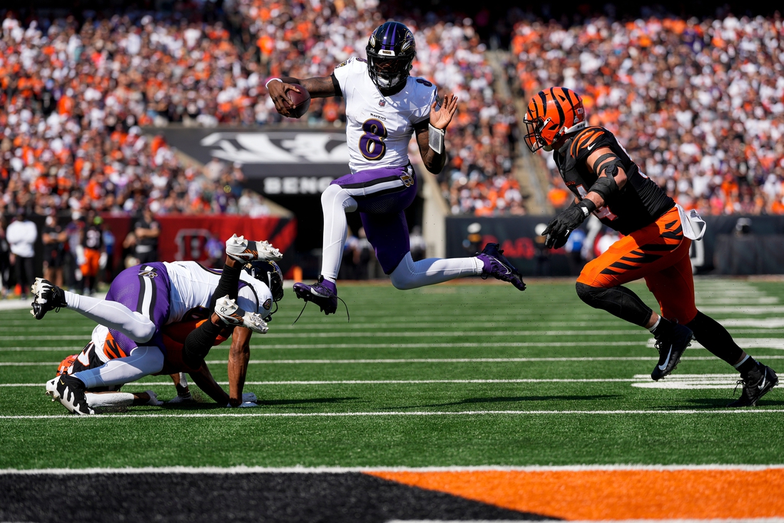 Lamar Jackson, Ravens rally past Bengals in OT - Field Level Media ...