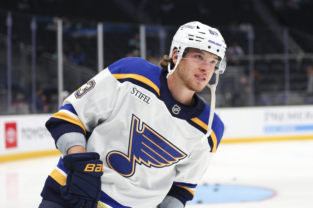 Blues F Jake Neighbours signs 2-year contract extension - Field Level ...