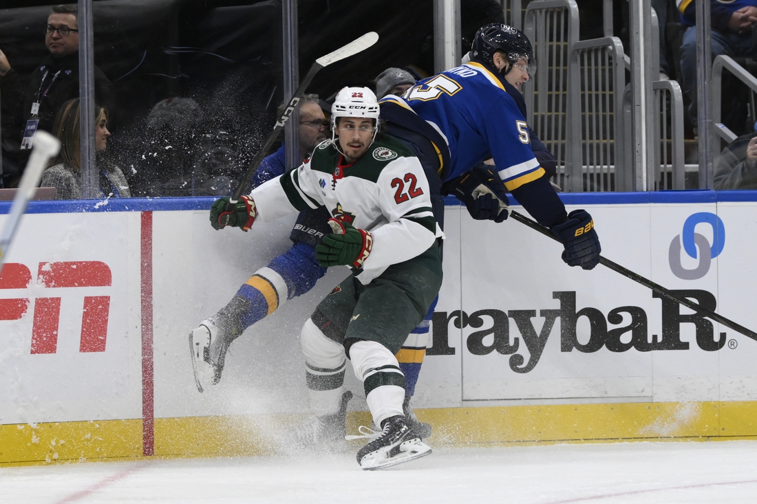 Goalie's empty-net goal caps Wild's victory over Blues - Field Level ...