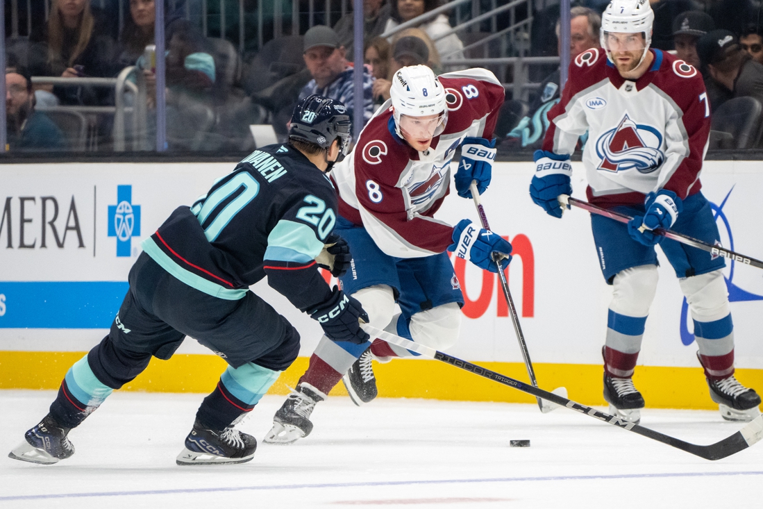 Joel Kiviranta's two goals take Avalanche past Kraken - Field Level ...