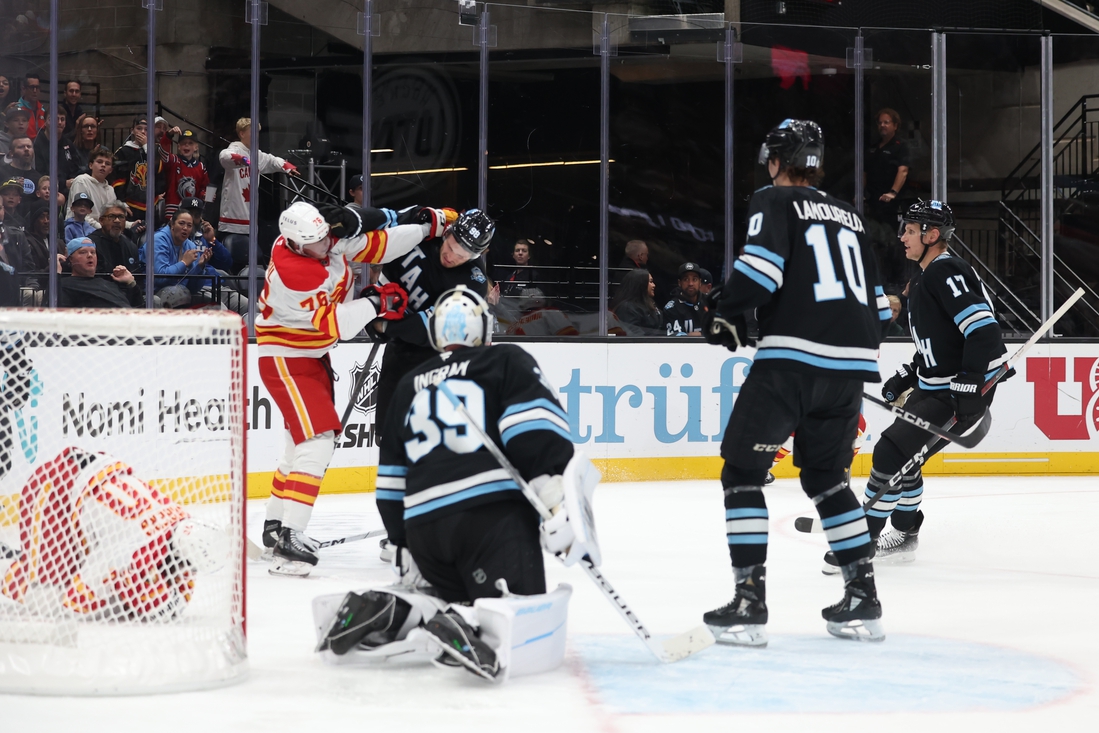 Mikhail Sergachev's 3-point game carries Utah past Flames - Field Level ...