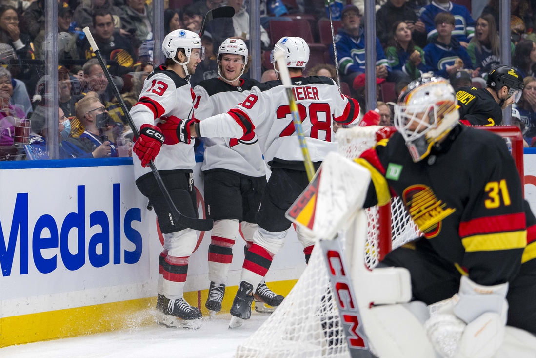 Jacob Markstrom, Devils shut out Canucks - Field Level Media ...