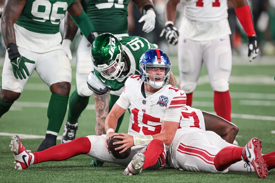 Reports: Giants to bench QB Daniel Jones, start Tommy DeVito - Field Level Media - Professional ...