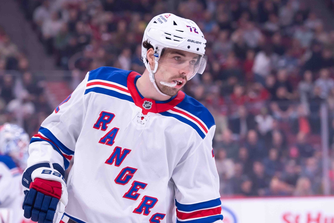 Report: No concussion for Rangers F Filip Chytil - Field Level Media ...