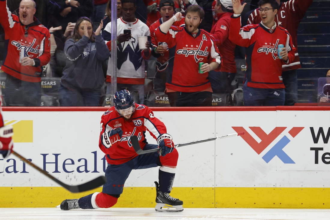 Capitals rout Blue Jackets behind 5 first-period goals - Field Level ...