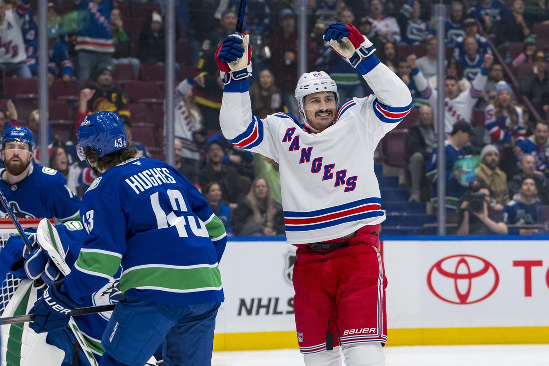 Gaining confidence, Rangers take aim at surprising Flames - Field Level ...