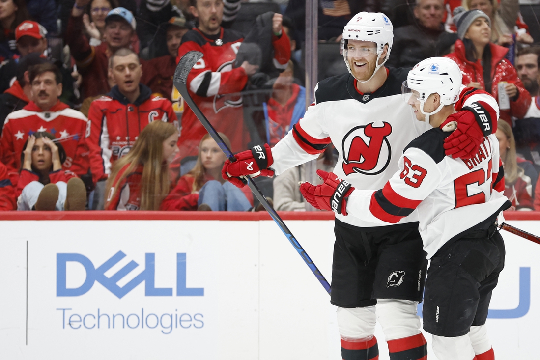 Devils use power-play goals to slip past Capitals - Field Level Media ...