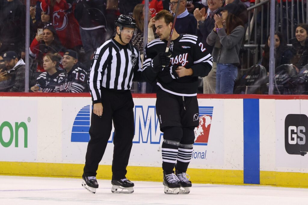 Devils' Timo Meier to have hearing with NHL for cross-check - Field ...