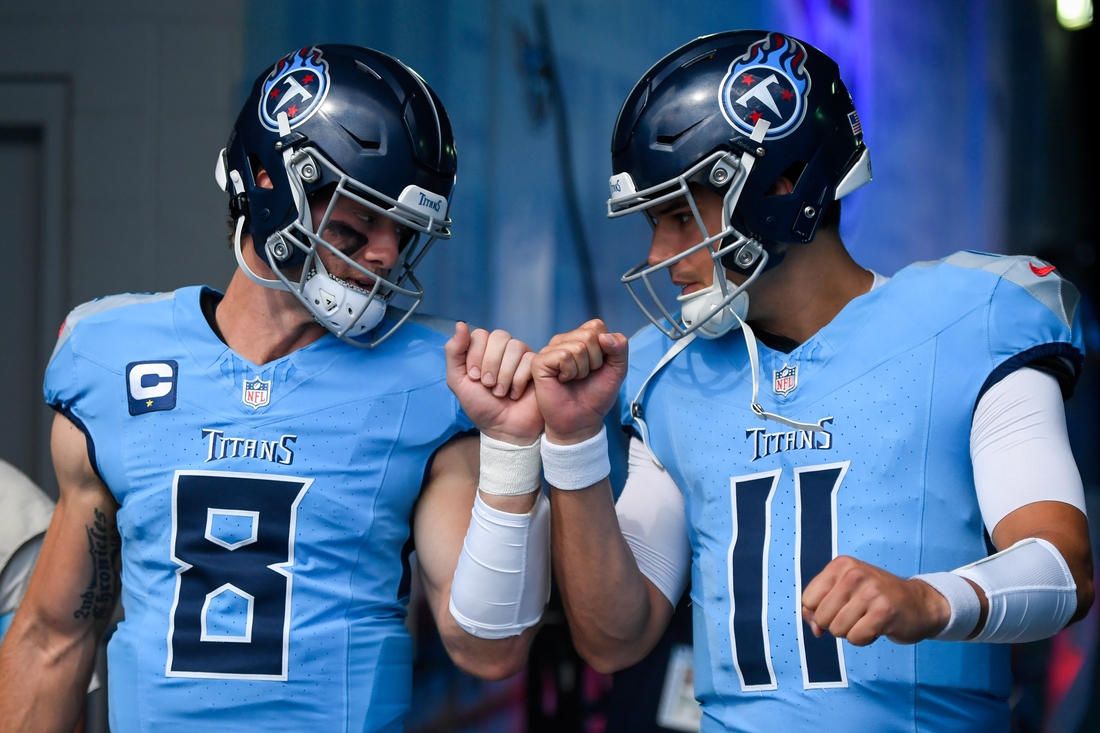 Titans to start QB Mason Rudolph over Will Levis this week - Field ...