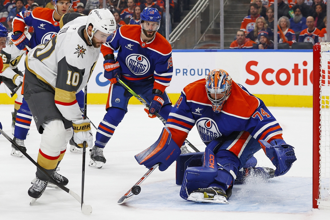 Oilers start strong, knock off Golden Knights - Field Level Media ...