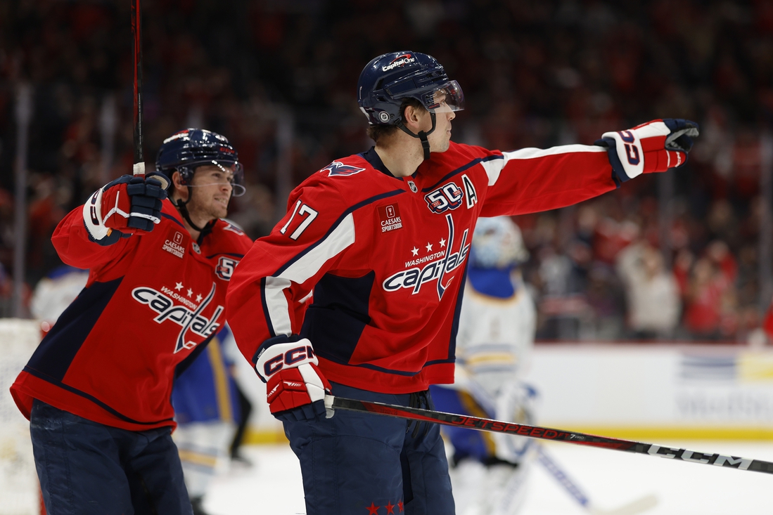 Capitals get 2 goals from Tom Wilson, clip Sabres - Field Level Media ...