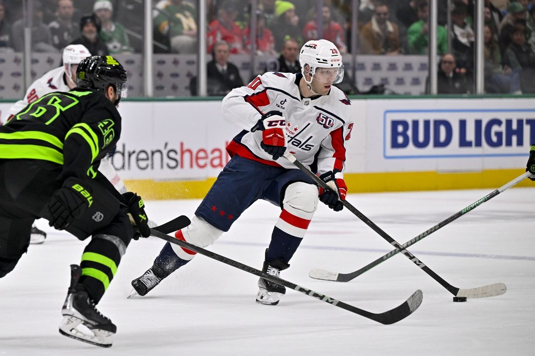 Capitals place F Lars Eller (illness) on injured reserve - Field Level ...