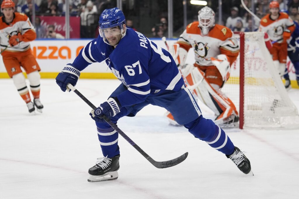 Maple Leafs F Max Pacioretty (upper body) ruled out vs. Lightning ...