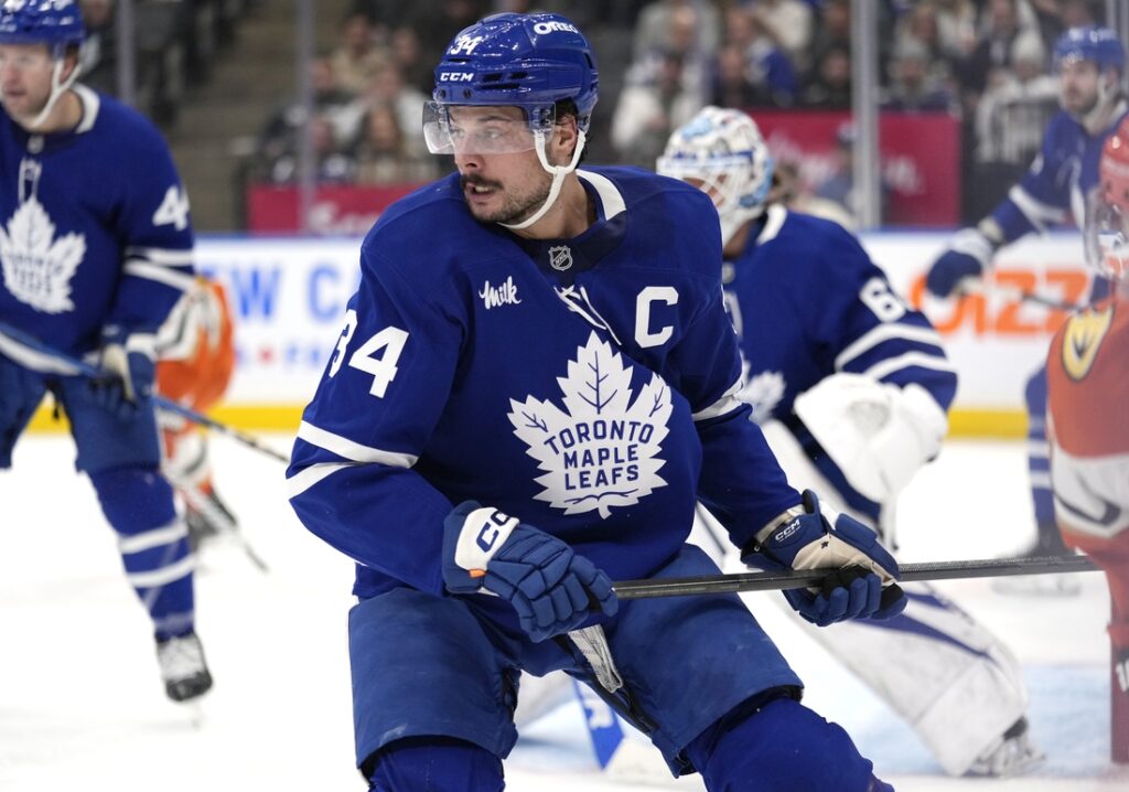 Maple Leafs captain Auston Matthews to return vs. Bruins - Field Level ...