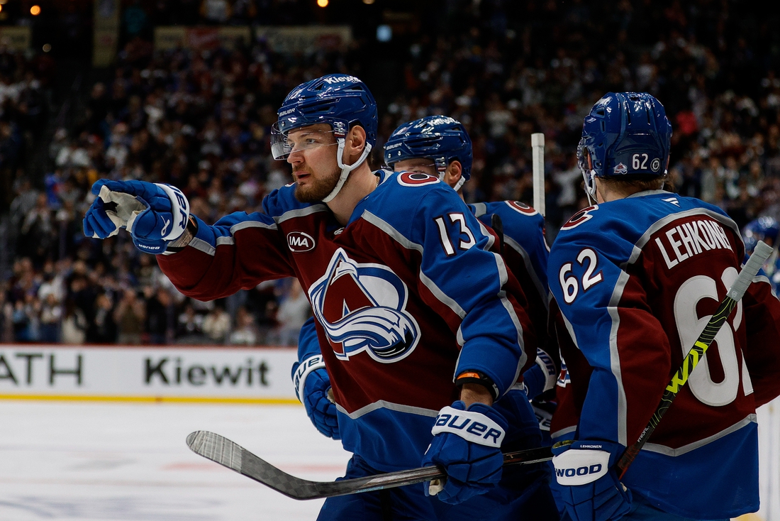 Avs F Valeri Nichushkin dealing with injury setback - Field Level Media ...