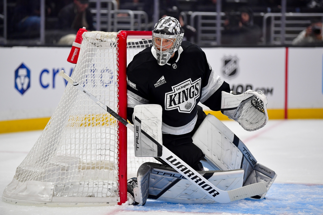 Darcy Kuemper serves up shutout as Kings beat Devils - Field Level ...