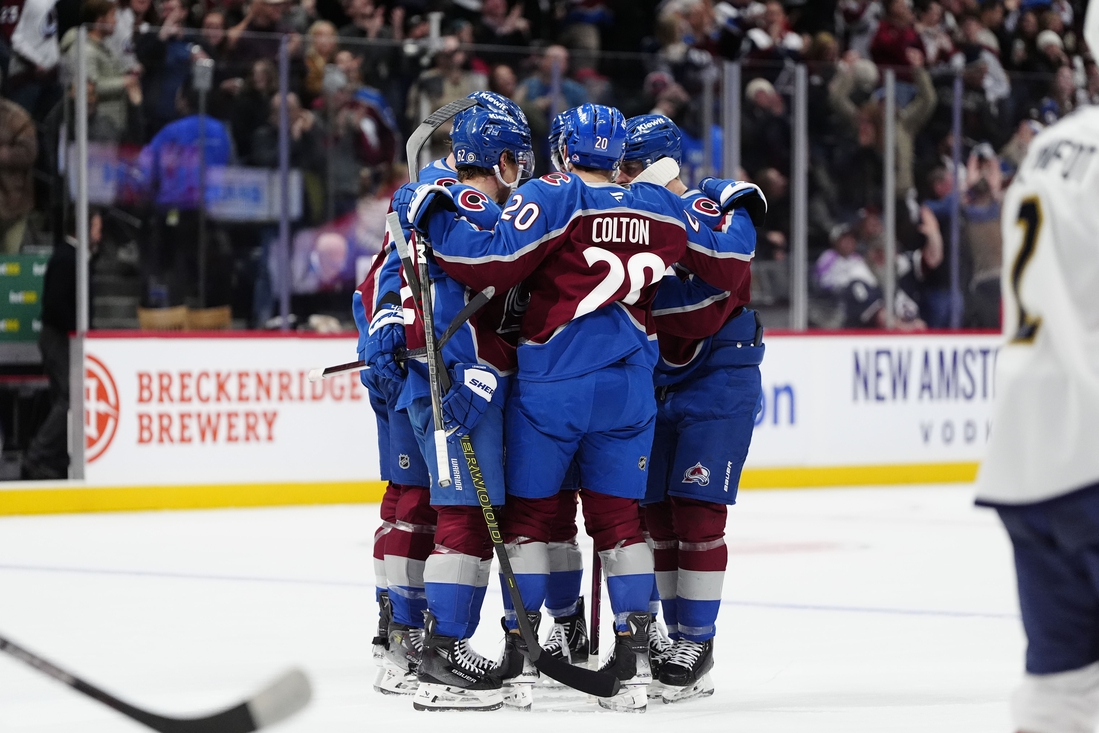Avs keep rolling by dispatching Panthers - Field Level Media ...