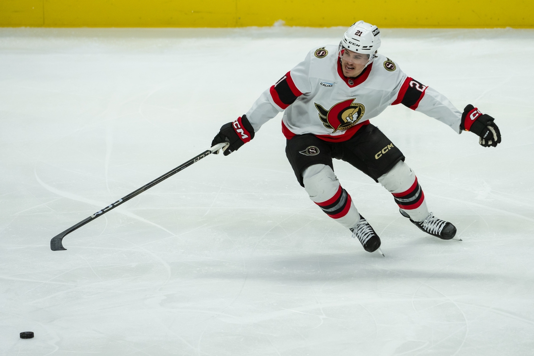Senators' Nick Cousins departs after knee-on-knee impact - Field Level ...